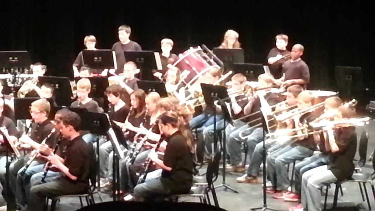 DuBray Middle School Sixth Grade Band - YouTube