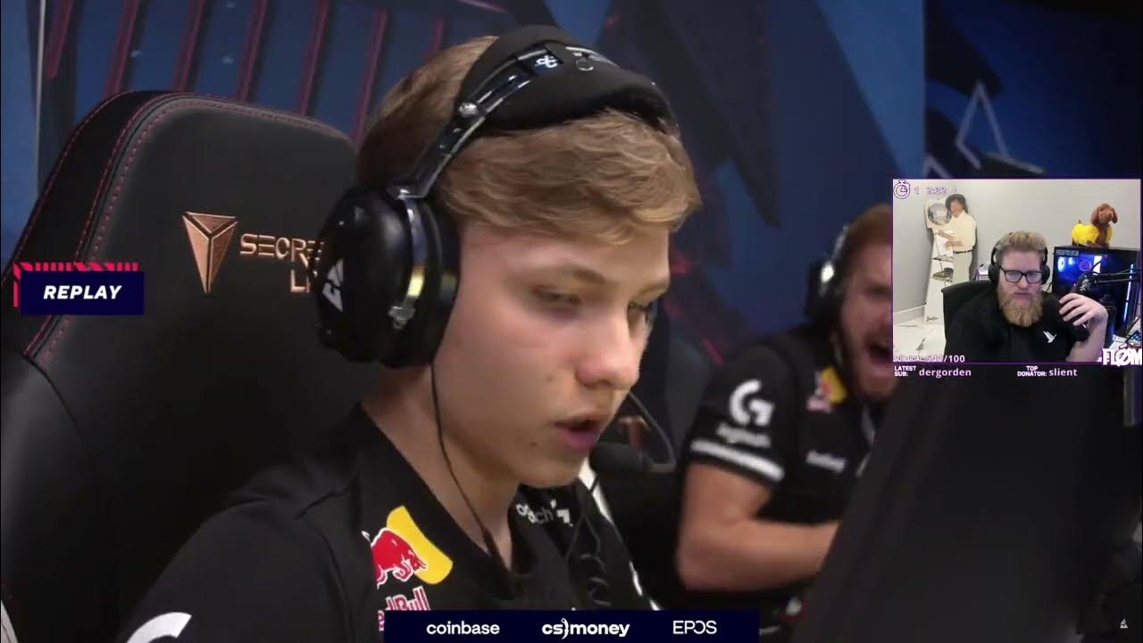 fl0m Reacts to m0nesy 1v4 Clutch #csgo #fl0m #blastpremier #m0nesy #niko #hooxi #jks #g2 - YouTube