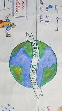 save water poster making idea - YouTube