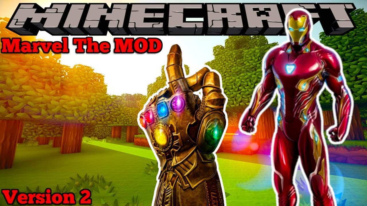 MARVEL THE MOD UPDATE - MINECRAFT 1.16.5 (MOD SHOWCASE) VERSION 2 - YouTube
