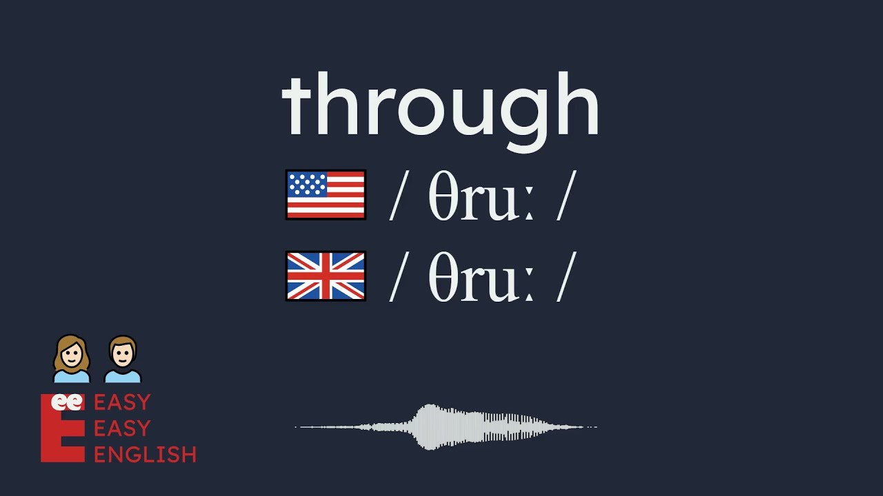 How to pronounce through? US English UK English IPA Audio Waveform 👩👨 ...