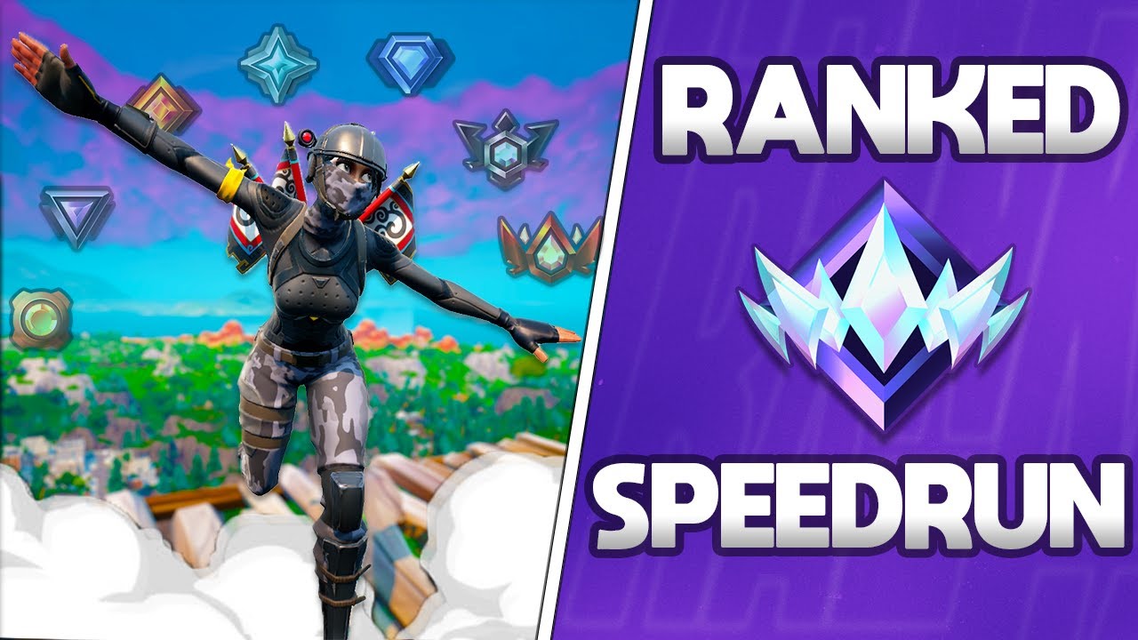 Platinum to Unreal SPEEDRUN (Fortnite Ranked) - YouTube