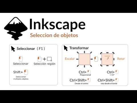Inkscape - Selección de objetos - YouTube
