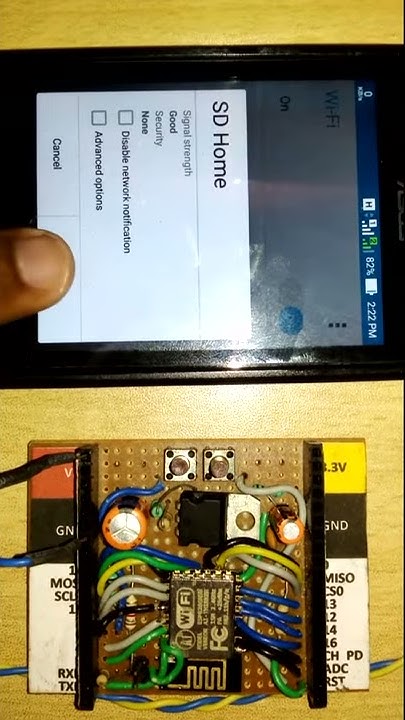 Step 3 : Connect to ESP8266 - YouTube
