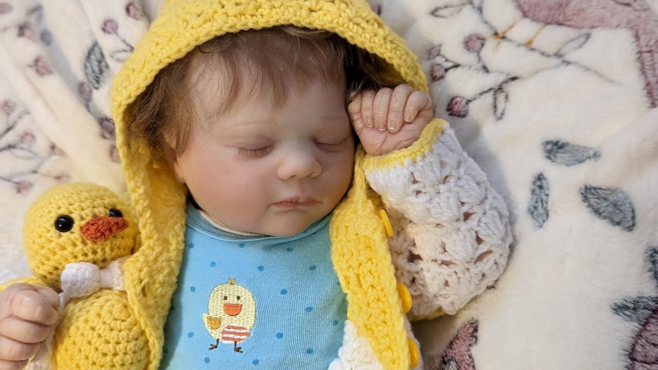 My Very First Reborn Baby: Luke, Jade Asleep by Bountiful Baby - YouTube