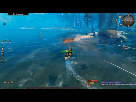 Playing Valheim @ Midgard Ashlands public server - Beginning of new ...