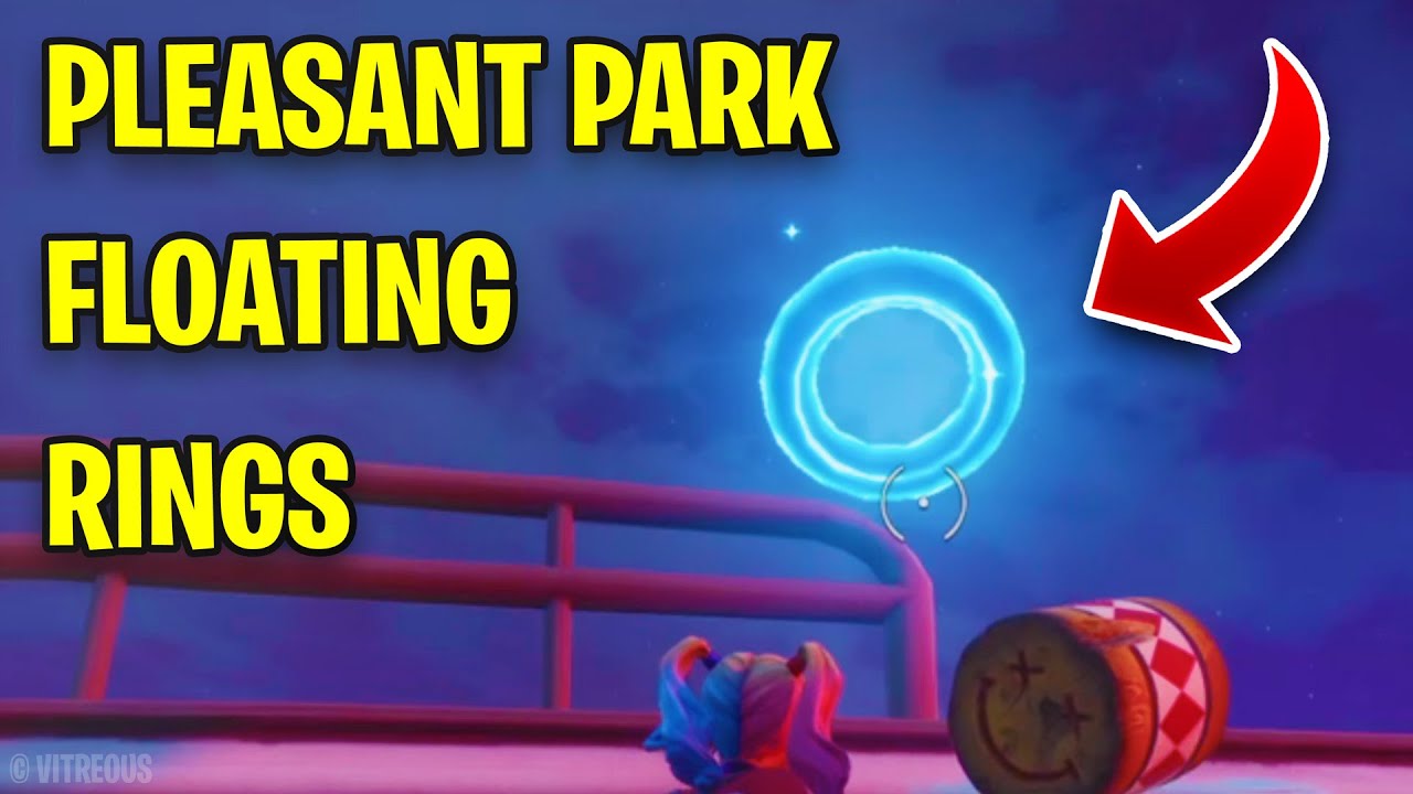 Collect Floating Rings at PLEASANT PARK - ALL LOCATIONS - Fortnite ...