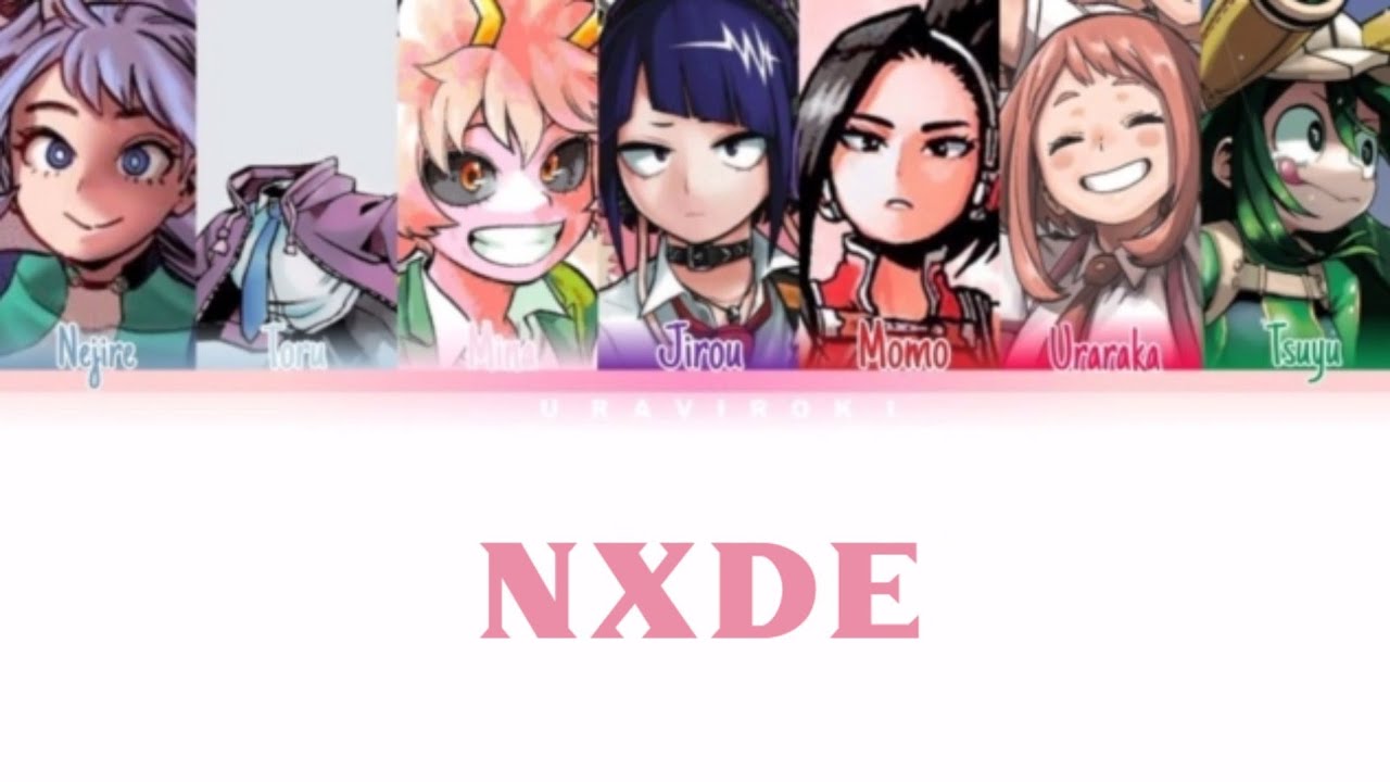 HOW WOULD BNHA/MHA GIRLS SING NXDE BY (G)I-DLE - YouTube