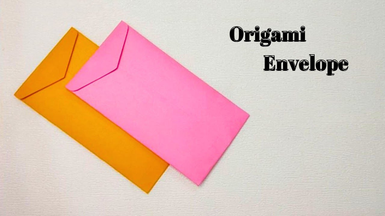 DIY Paper Envelope | How to make Official Paper Envelope | Easy Origami ...
