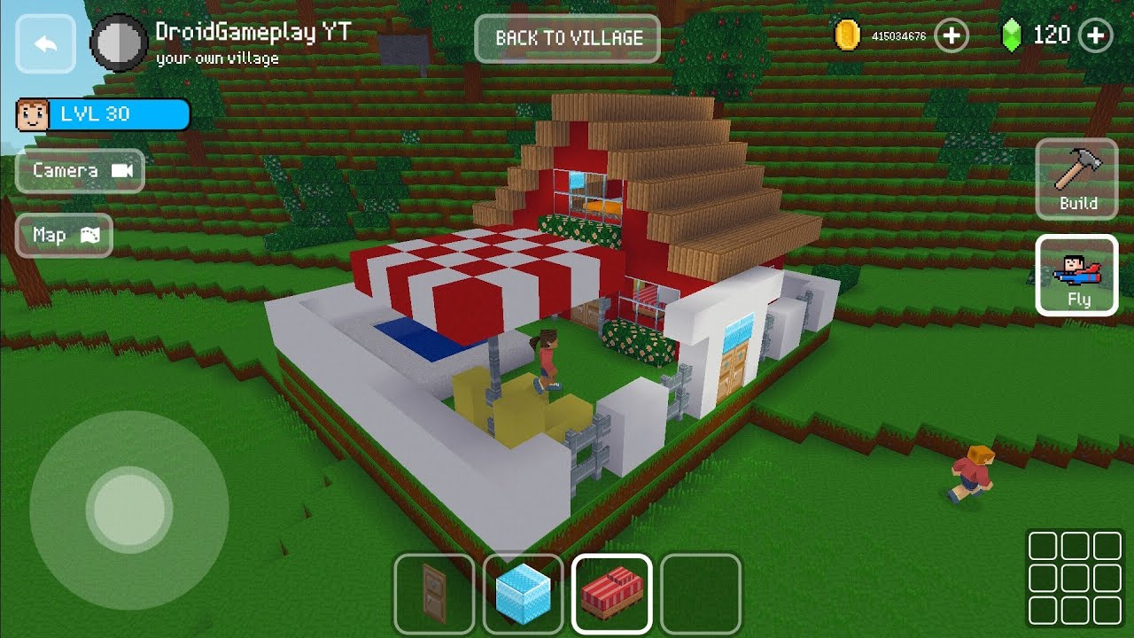 Modern House - Block Craft 3d: Building Game - YouTube