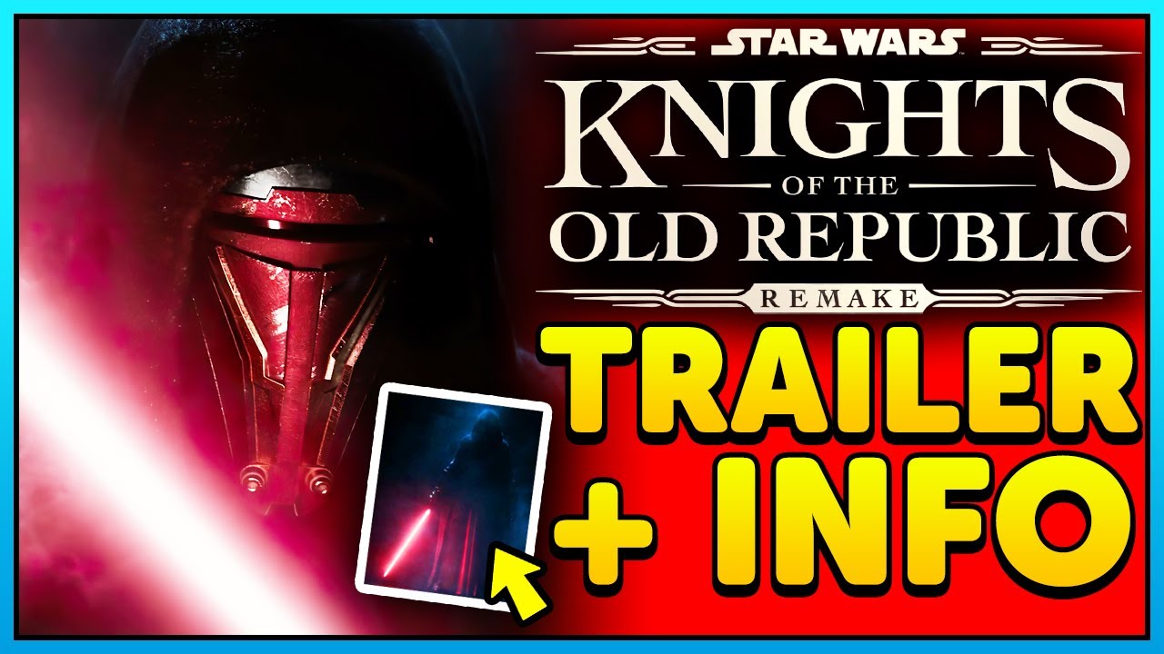 KNIGHTS OF THE OLD REPUBLIC Remake Trailer + Info! Star Wars KOTOR ...