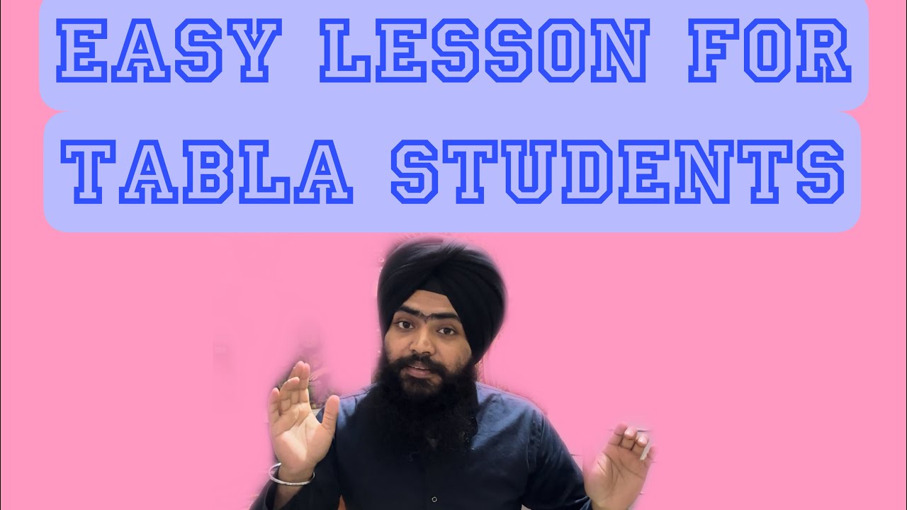 Easy Tabla Lesson #2023 #tabla #tablalessons #tablaclasses - YouTube