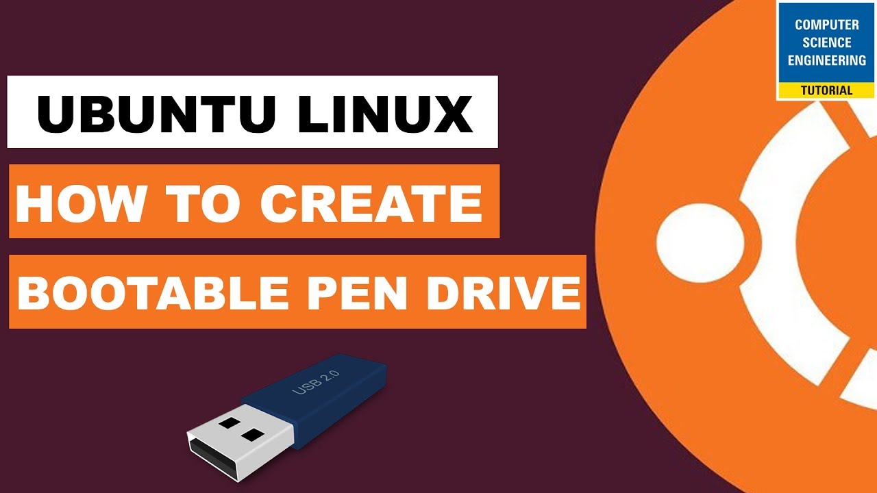 How to Make Bootable Pan Drive for Ubuntu - YouTube