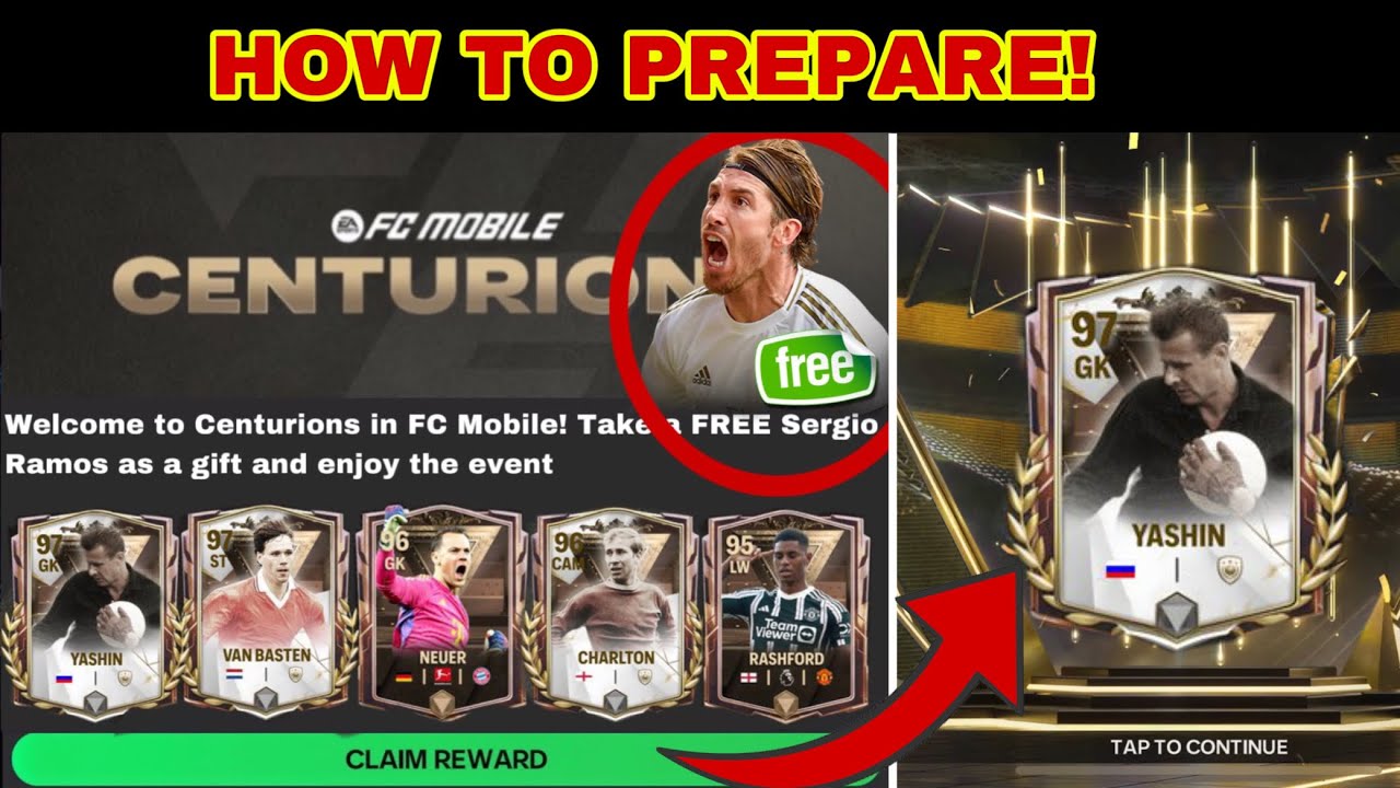 HOW TO PREPARE FOR NEW CENTURIONS EVENT IN FC MOBILE 24?! DO THIS ...
