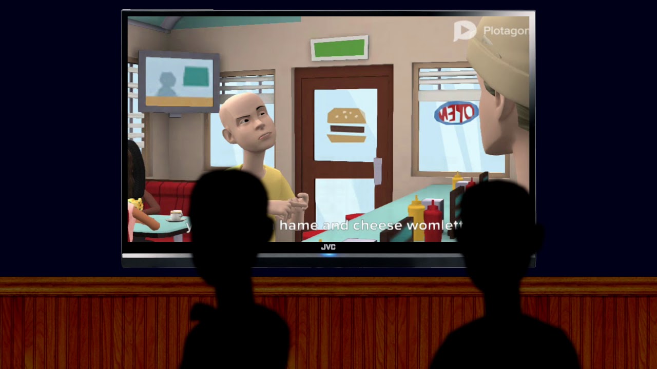 caillou green screen - YouTube