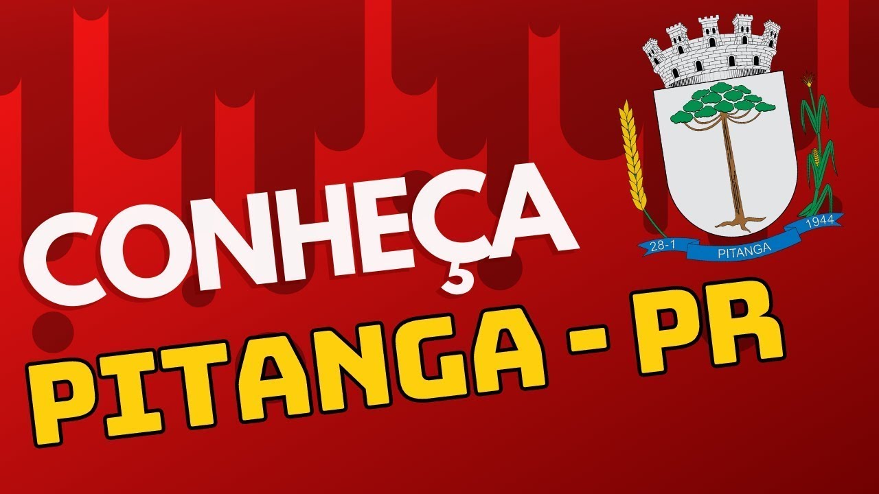 Conheça a cidade de PITANGA - PR | História e dados de Pitanga Paraná ...