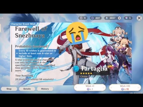 Genshin impact rosaria banner😭😭😭 - YouTube