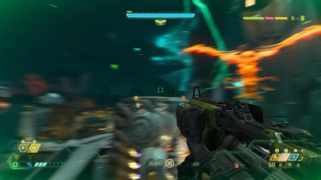 DOOM Eternal Muerte Makyr - YouTube