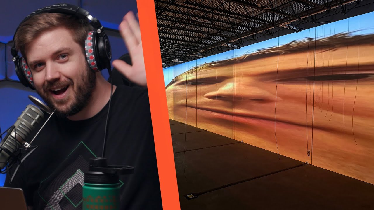 We're Making a 2000 Inch TV - YouTube