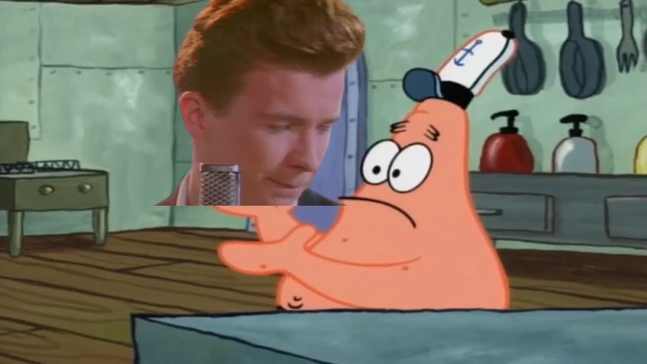 Patrick that's a Rick Astley - YouTube