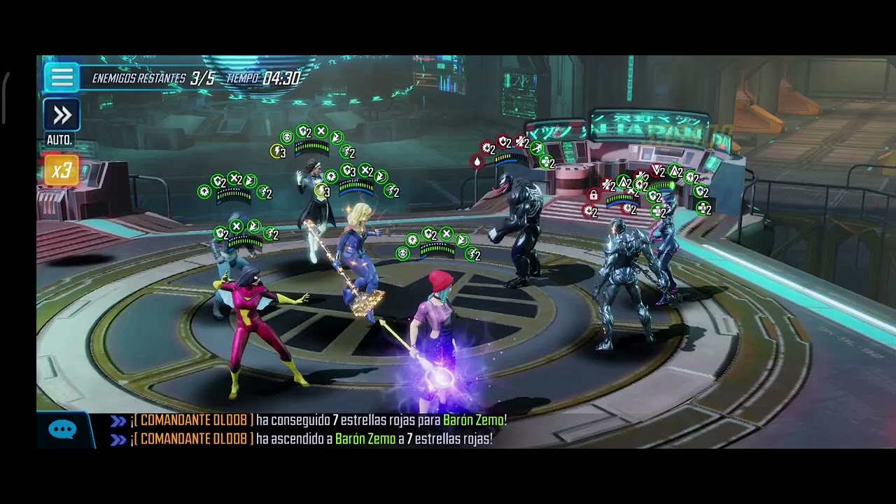 MSF War Counter. A-Team 1.4M vs Hive 2M - YouTube