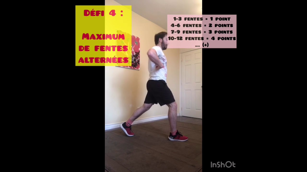 Challenge « 5 défis » CM1-CM2 - YouTube