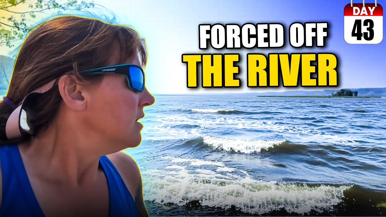 7 Kids + Mom FORCED OFF the River Dangerous Whitecaps | Mississippi ...