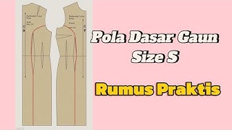 Cara Meletakan Pola Gamis A Line Pada Kain [part 2] - YouTube