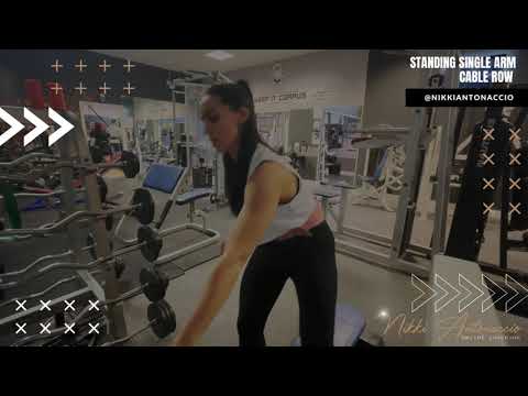 Staggered Stance Cable Row - YouTube