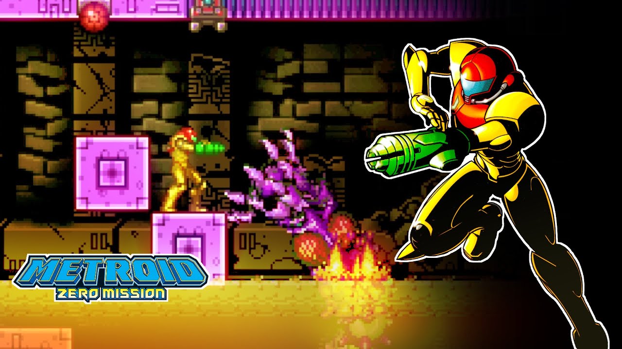 I Lost My Mind Fighting The First Boss | Metroid Zero Mission - YouTube