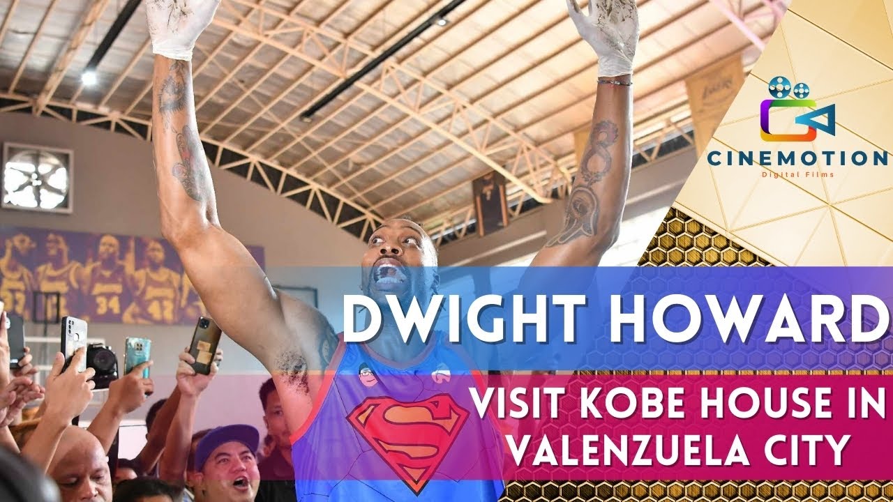 DWIGHT HOWARD in HOUSE OF KOBE VALENZUELA CITY PHILIPPINES - YouTube