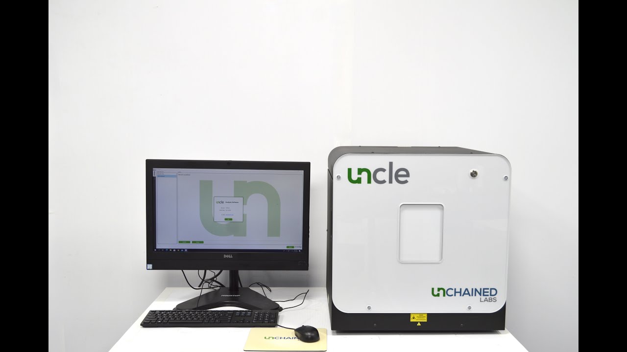 Unchained Labs UNcle Protein Stability Analyzer [BOSTONIND] - 59589 - YouTube