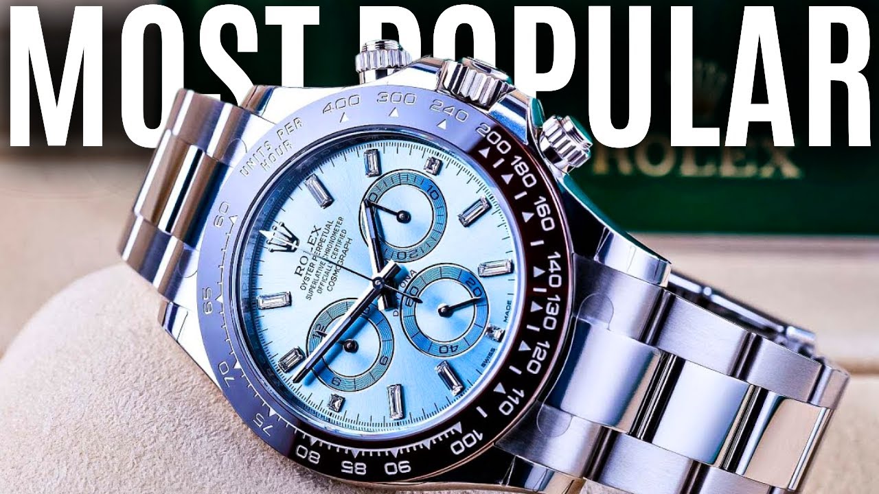 The Most Popular Rolex Watches - YouTube