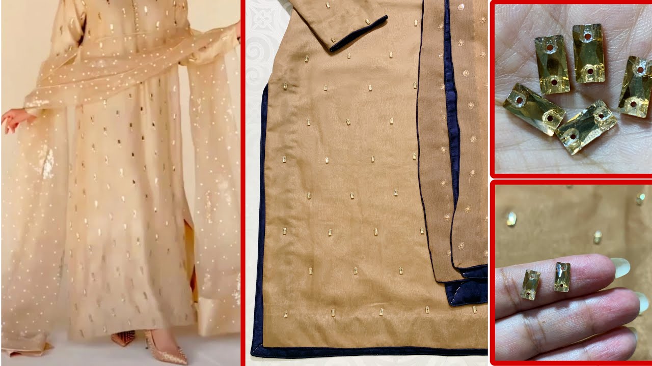 Self made fancy dress design | party wear dress design at home - YouTube