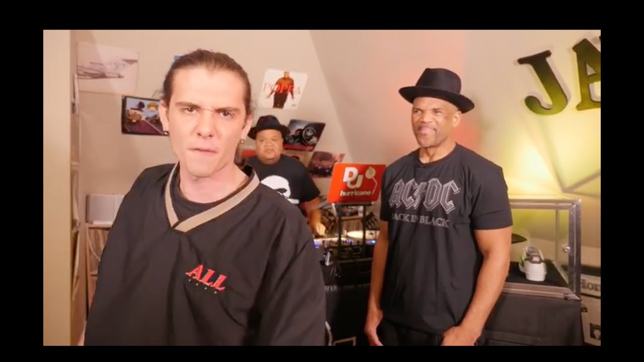THROWBACK: Rapping for Run DMC w/ DJ Hurricane - YouTube