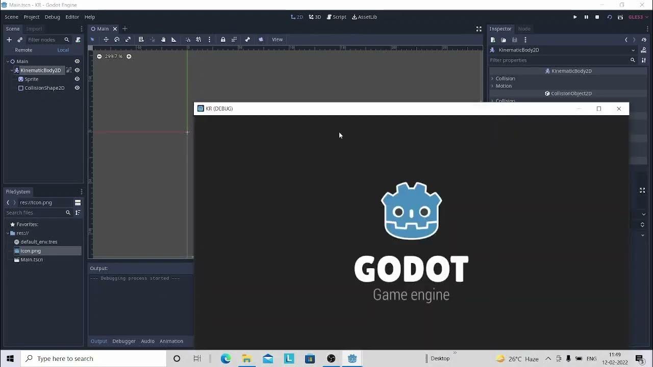 Godot Tutorial in Hindi RigidBody2d vs KinematicBody2d - YouTube