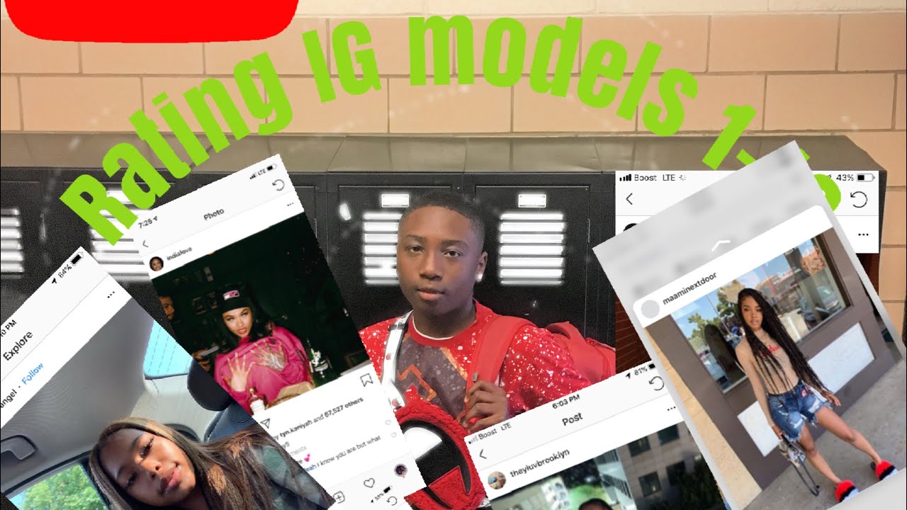 Rating IG models 1-10😍|smoothjay.i| - YouTube
