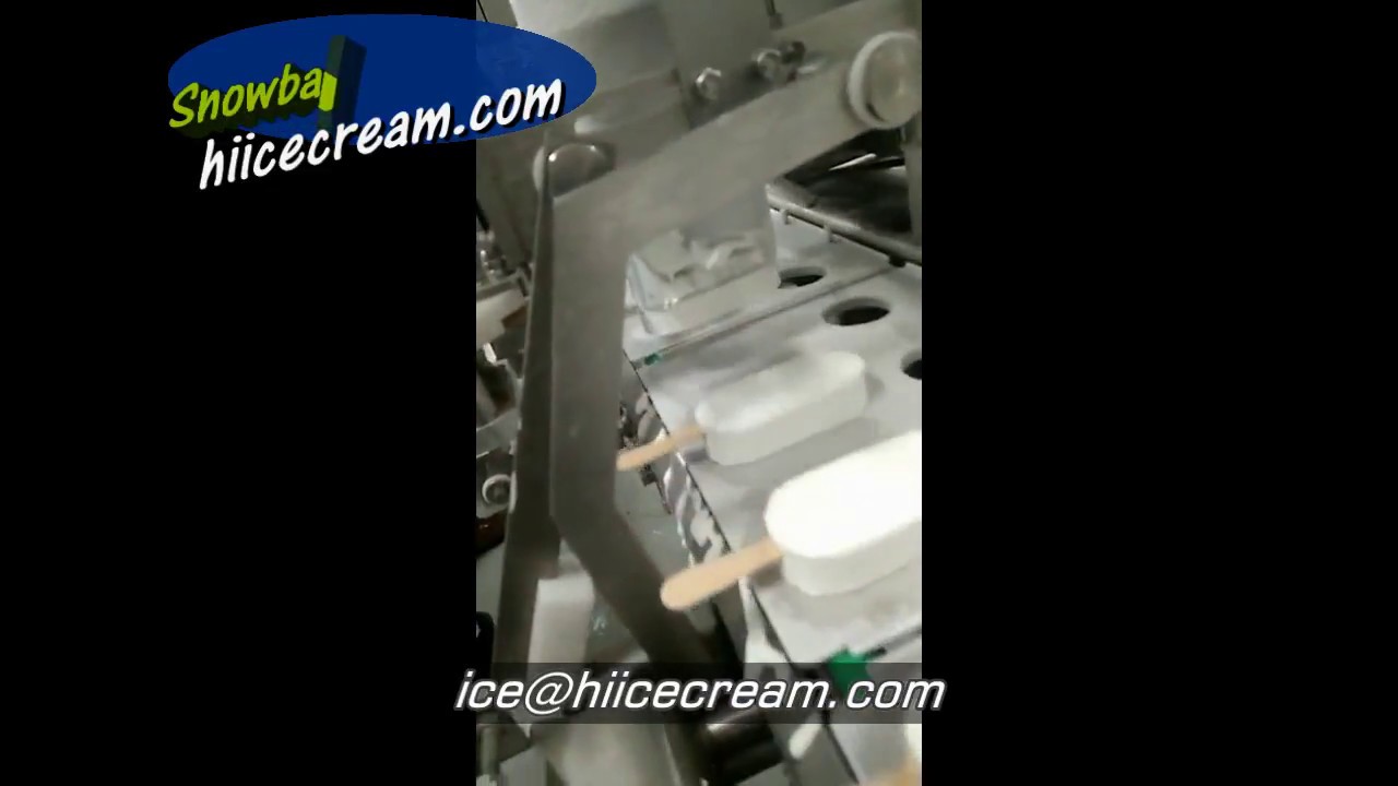 How is Magnum ice cream made Ice cream extrusion line with chocolate ...