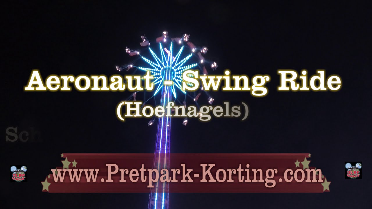 Aeronaut Swing Ride Hoefnagels Schueberfouer Kermis Luxemburg - YouTube