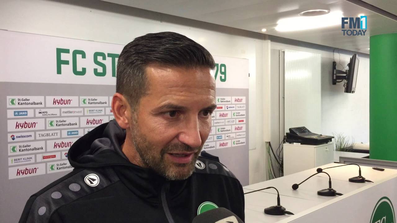 Joe Zinnbauer vor FCSG-Basel - YouTube