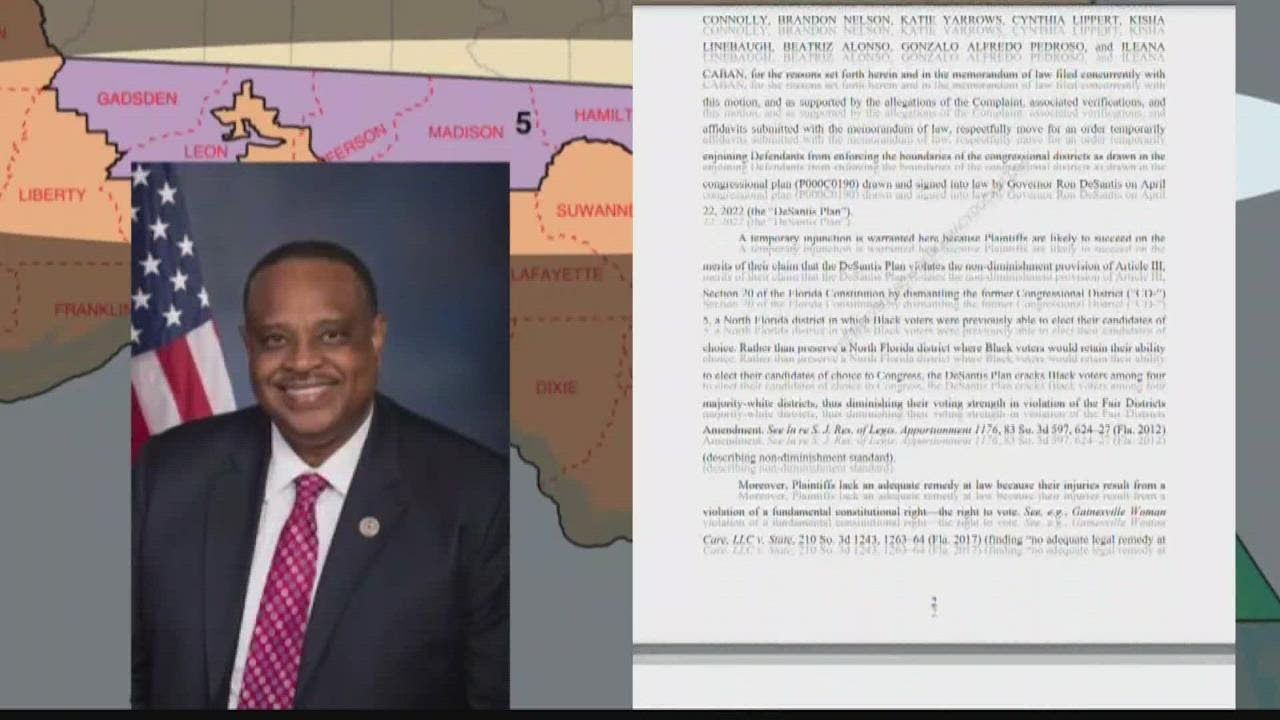 Hearing starts for Florida redistricting map lawsuit - YouTube