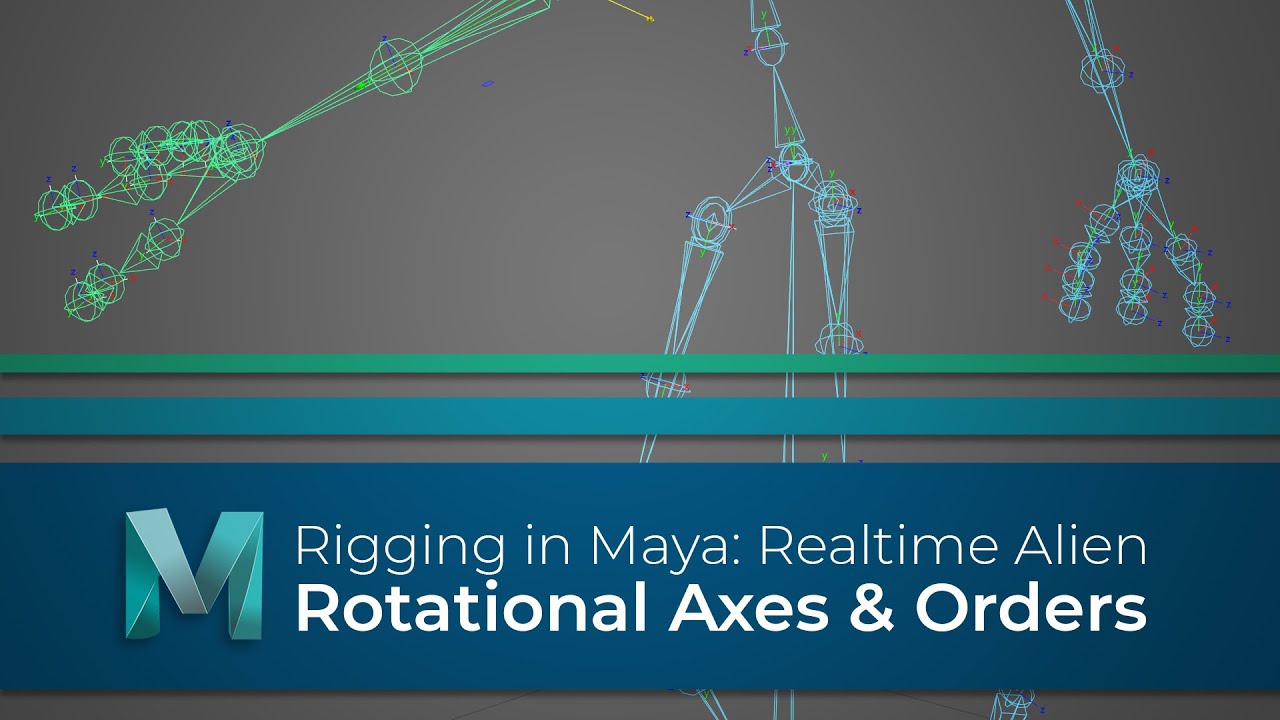 #RiggingInMaya | Part 04 | Rotational Axes & Orientations - YouTube