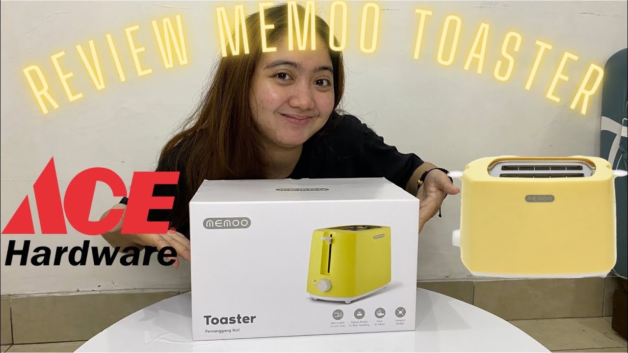 REVIEW MEMOO TOASTER KUNING - YouTube