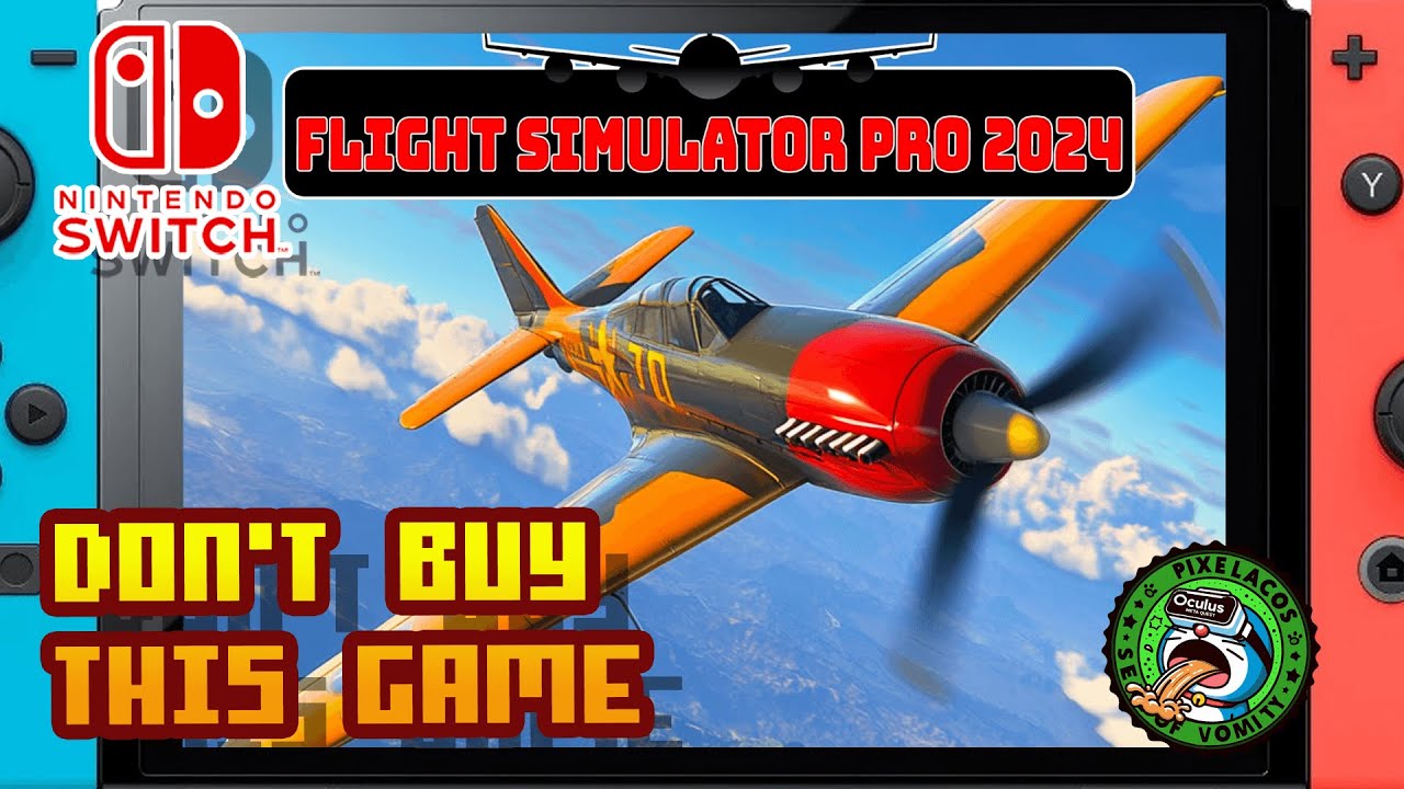 Flight Simulator Pro 2024 - (Nintendo Switch) - Framerate & Gameplay ...