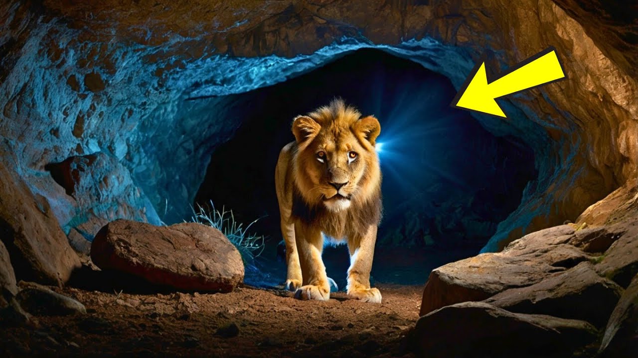 Rescue Team Finds a Trapped Lion in a Cave – What They Discover Inside ...