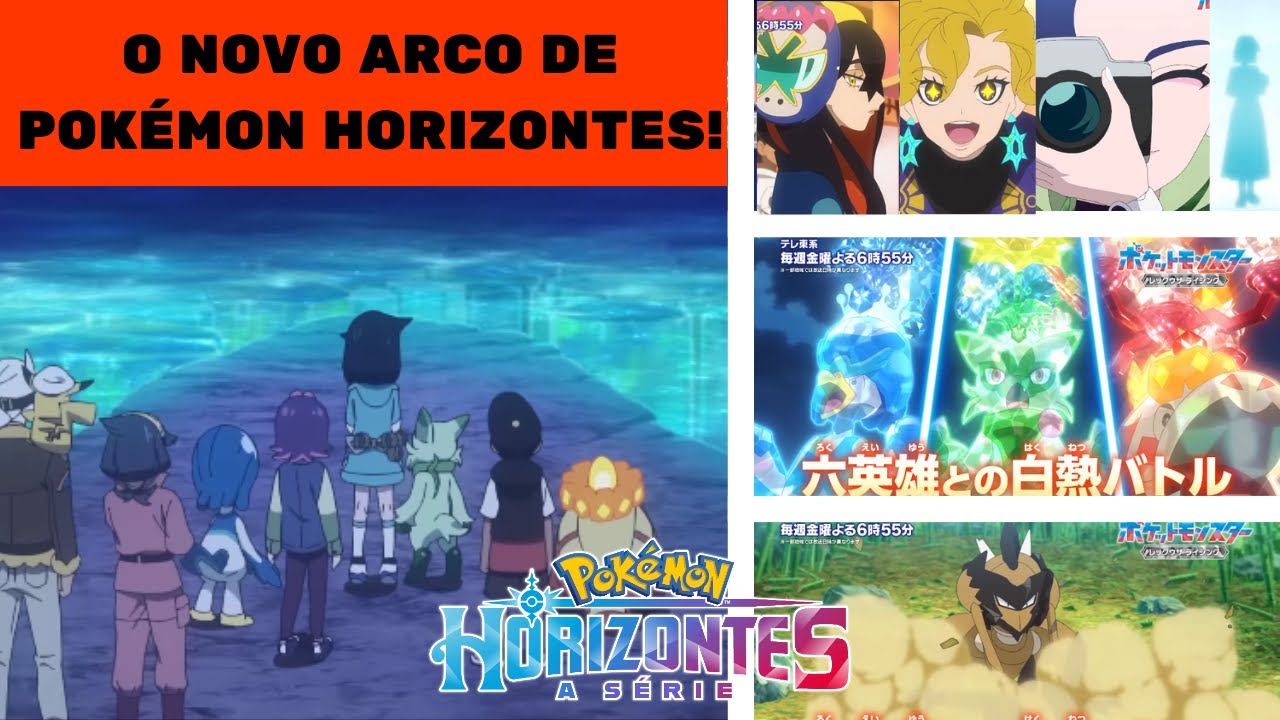 SAIU O TRAILER DO NOVO ARCO DE POKÉMON HORIZONTES! ANÁLISE - YouTube