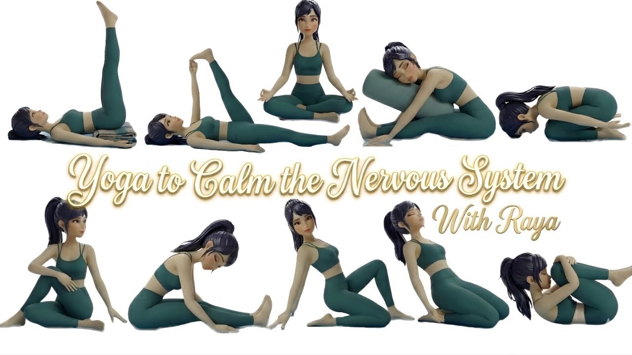 Kids Yoga to Calm the Nervous System | Relaxing & Grounding Flow ...