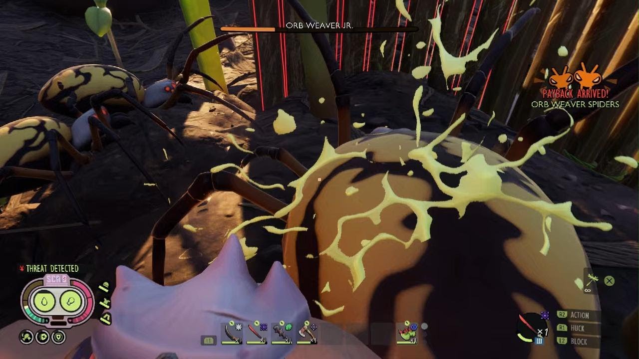 Orb Weaver Raid - YouTube