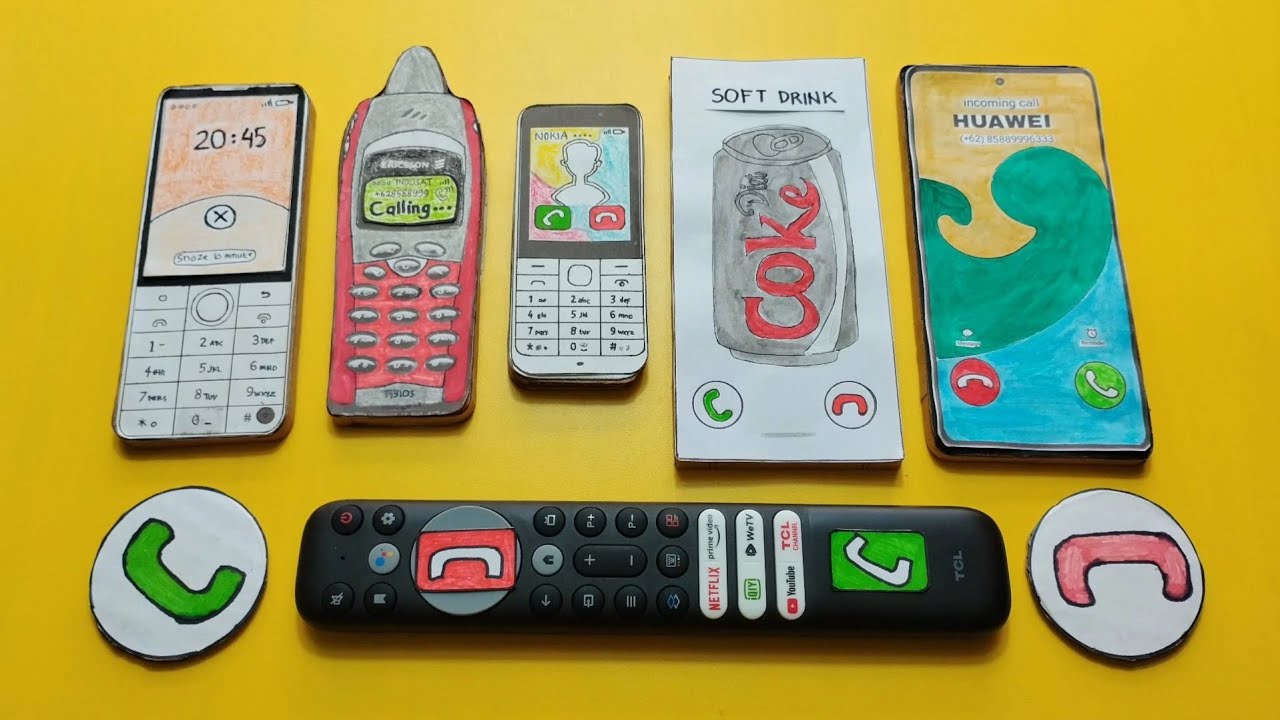 XIAOMI Qin/ Ericsson/ NOKIA 112/ Remote Phone/ Galaxy Coke/ HUAWEI ...