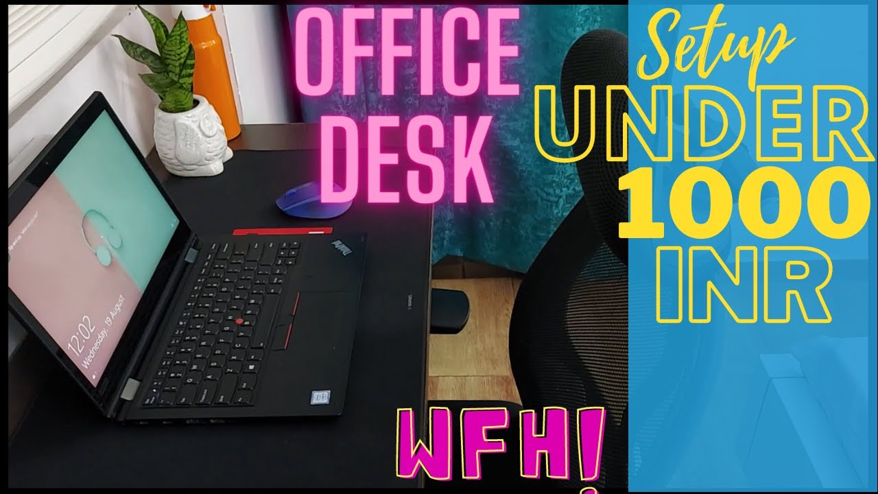 Desk Setup in budget | Work from home setup in India| Budget setup ...